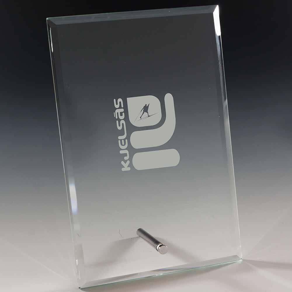 Kvitfjell plakett i 5 størrelser med eget trykt motiv - Premie-Magasinet AS